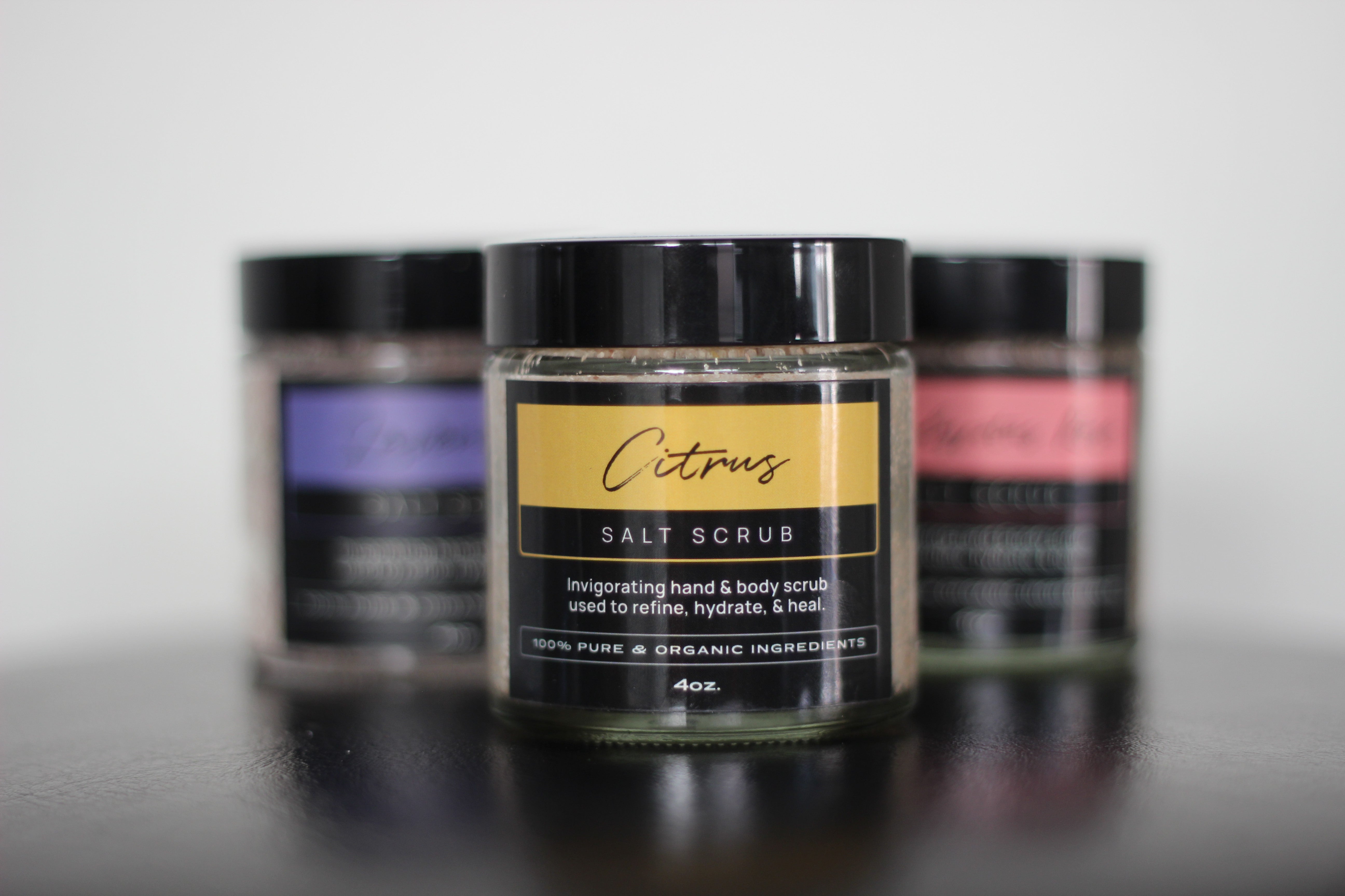Citrus Salt Scrub – Lave Organics